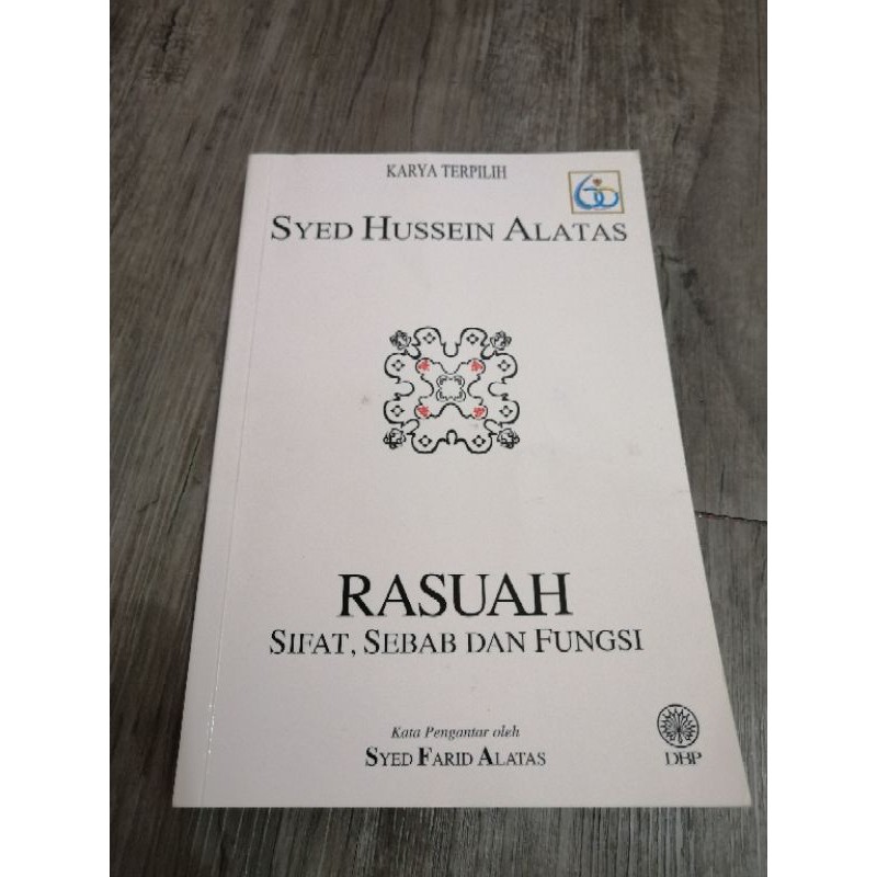 Buku preloved Rasuah, Sifat, Sebab dan Fungsi | Shopee Malaysia