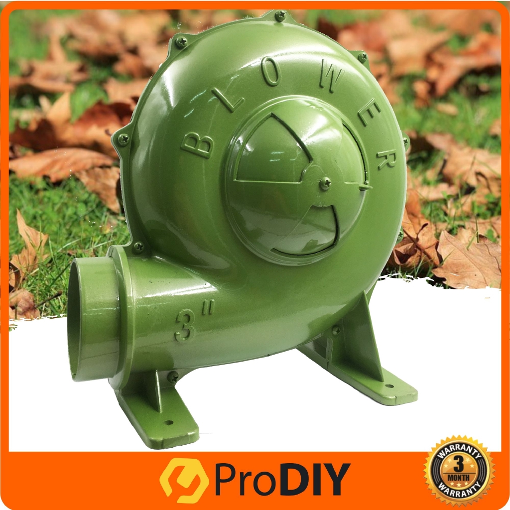 3” aluminum wired electric industrial air blower fan 220v 370w | BeeCost