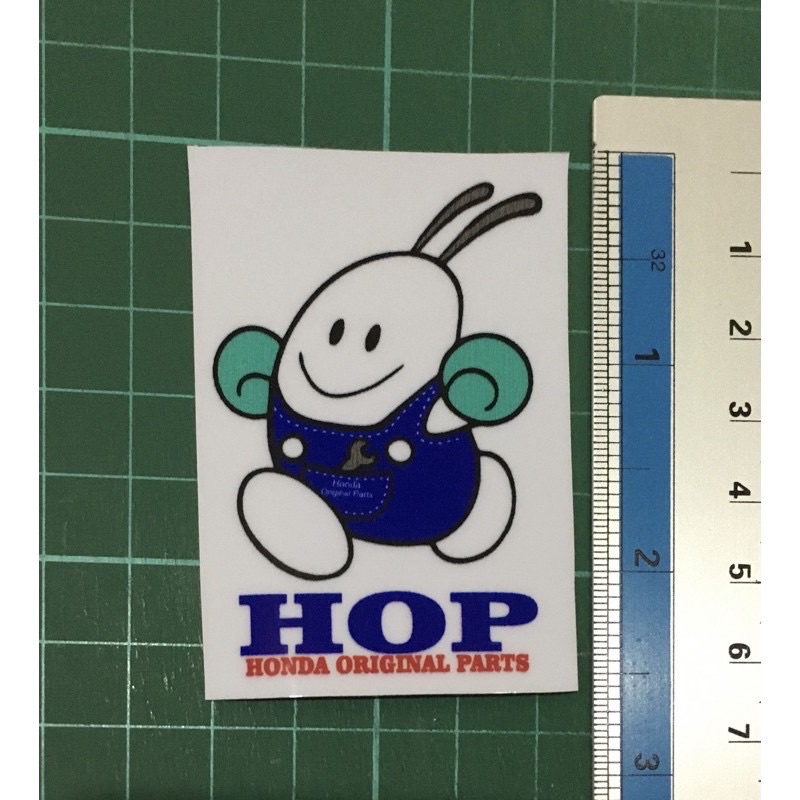 Sticker Honda original parts HOP | Shopee Malaysia