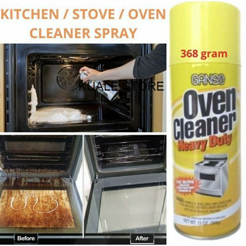GANSO Oven Cleaner Heavy Duty Organic Degreaser Stove Microwave ...