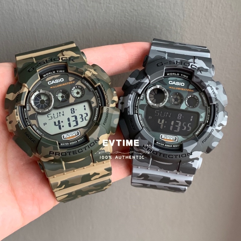READY STOCK 100% ORIGINAL CASIO G-SHOCK GD-120CM-8DR / GD-120CM-5DR ...