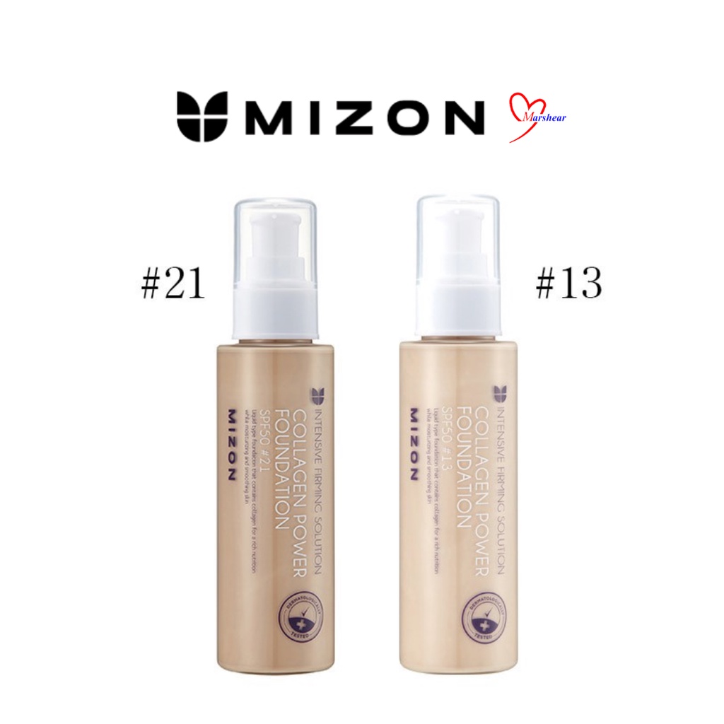Mizon Collagen Power Foundation SPF50 100ml (2 colors to choose ...
