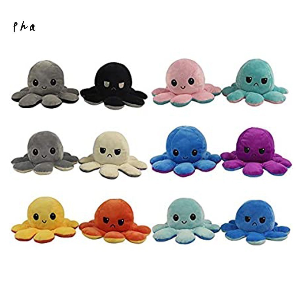 【COD】Reversible Octopus Angry Octopus Flip Octopus Doll TIKTOK ...