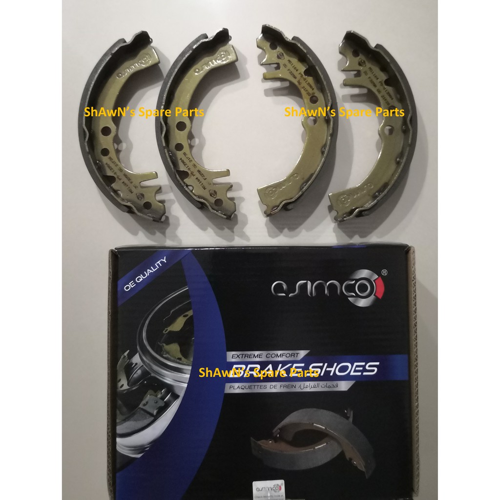 Perodua Kancil 660 850 Rear Brake Shoes - ASIMCO K3760 ( USA ) | Shopee ...