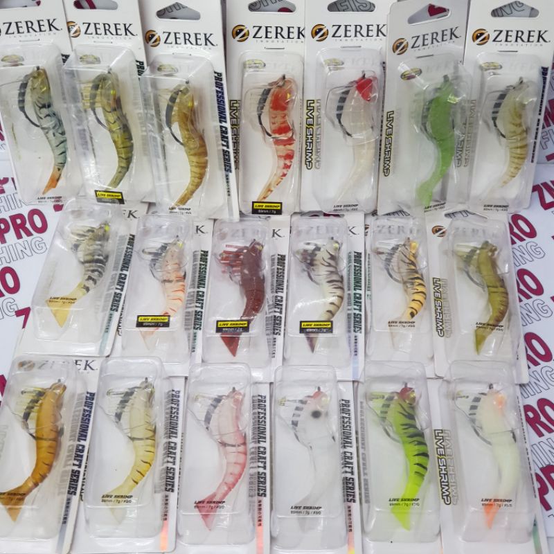 ZEREK LIVE SHRIMP 89MM/7g Fishing Lure | Shopee Malaysia