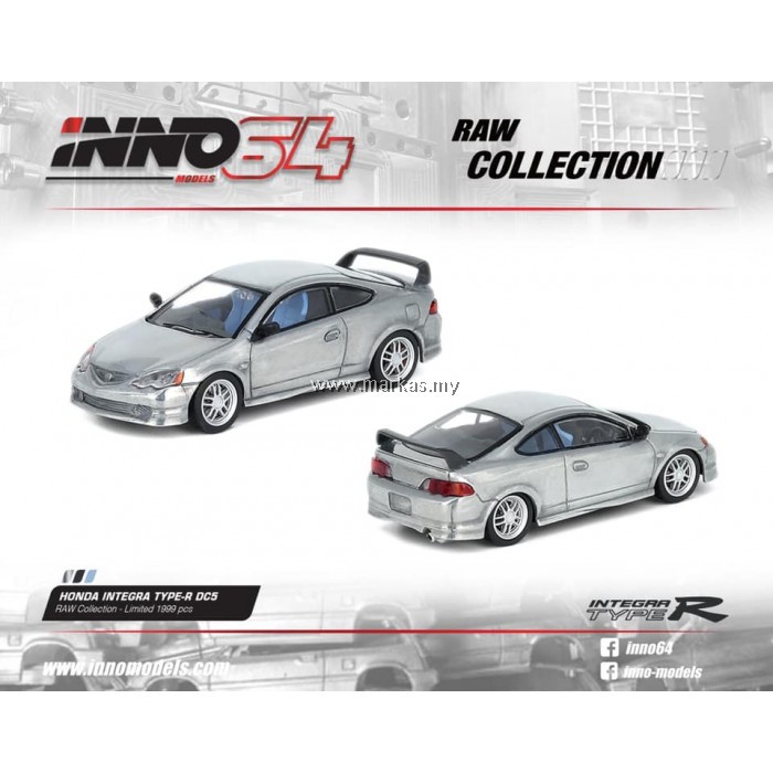 INNO MODELS INNO64 1/64 HONDA INTEGRA TYPE R DC5 RAW COLLECTION | Shopee Malaysia