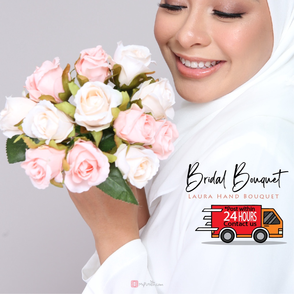 [THALIA Hand Bouquet] Bunga Tangan, Hand Bouquet, Bunga Tangan Nikah ...