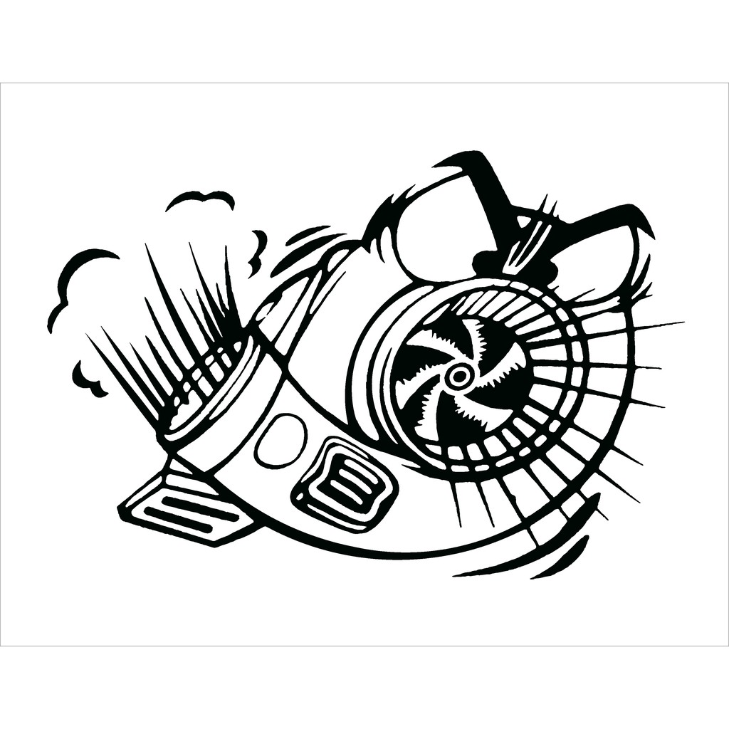 Sticker turbo cartoon | Shopee Malaysia