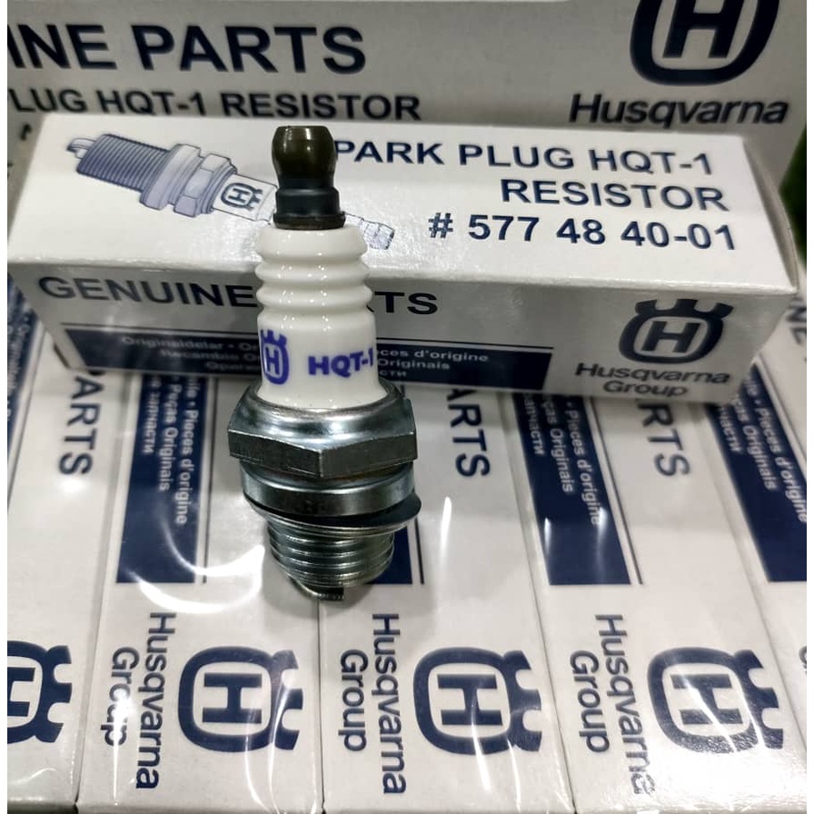 Husqvarna HQT-1 Spark Plug For Chainsaw and Brush Cutter and Knapsack ...