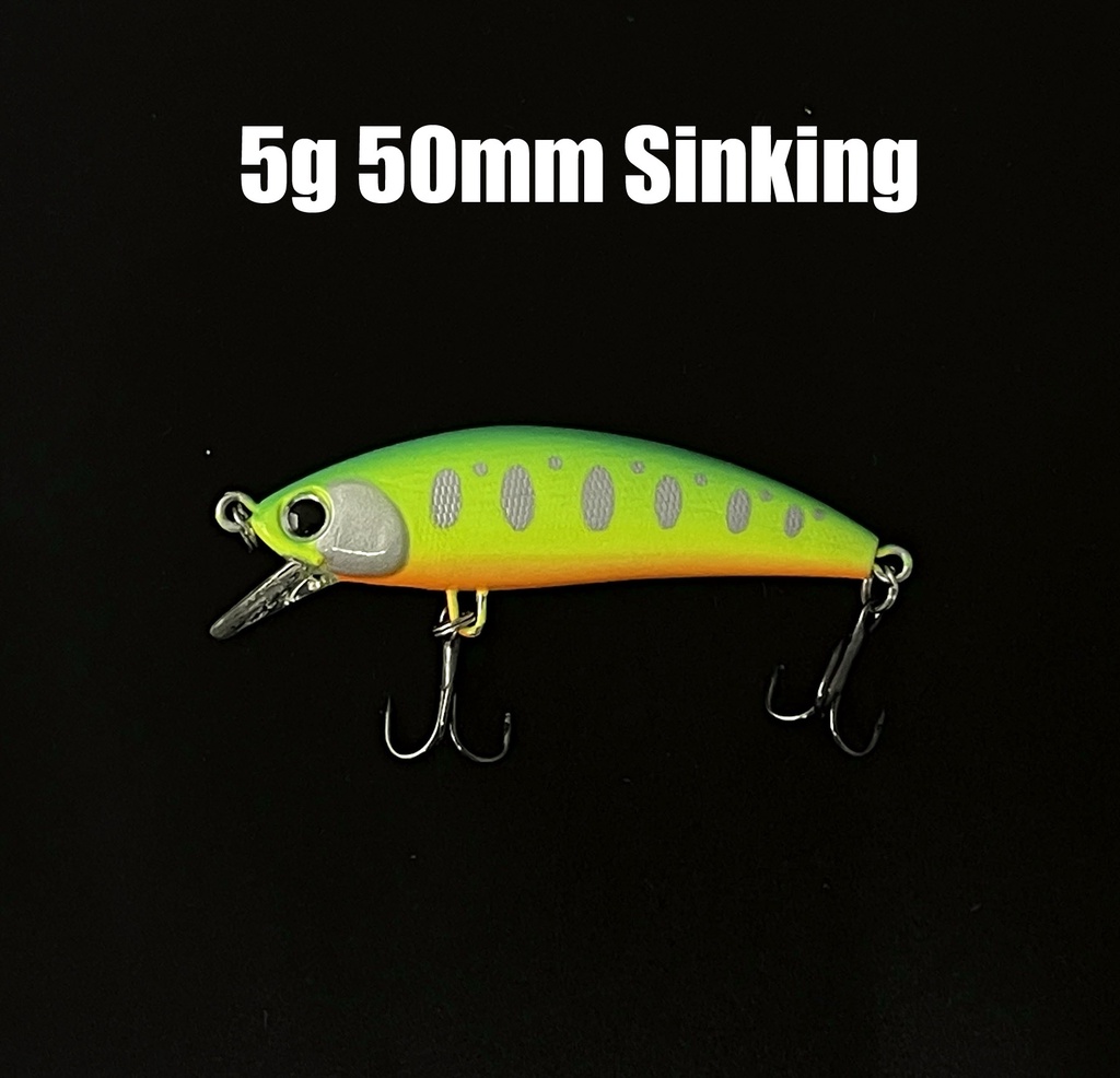 Anh 50mm 5g Sinking Minnow Ultra Light Lures Fishing Sebarau Ikan Kerah 50s 50ss | Shopee Malaysia