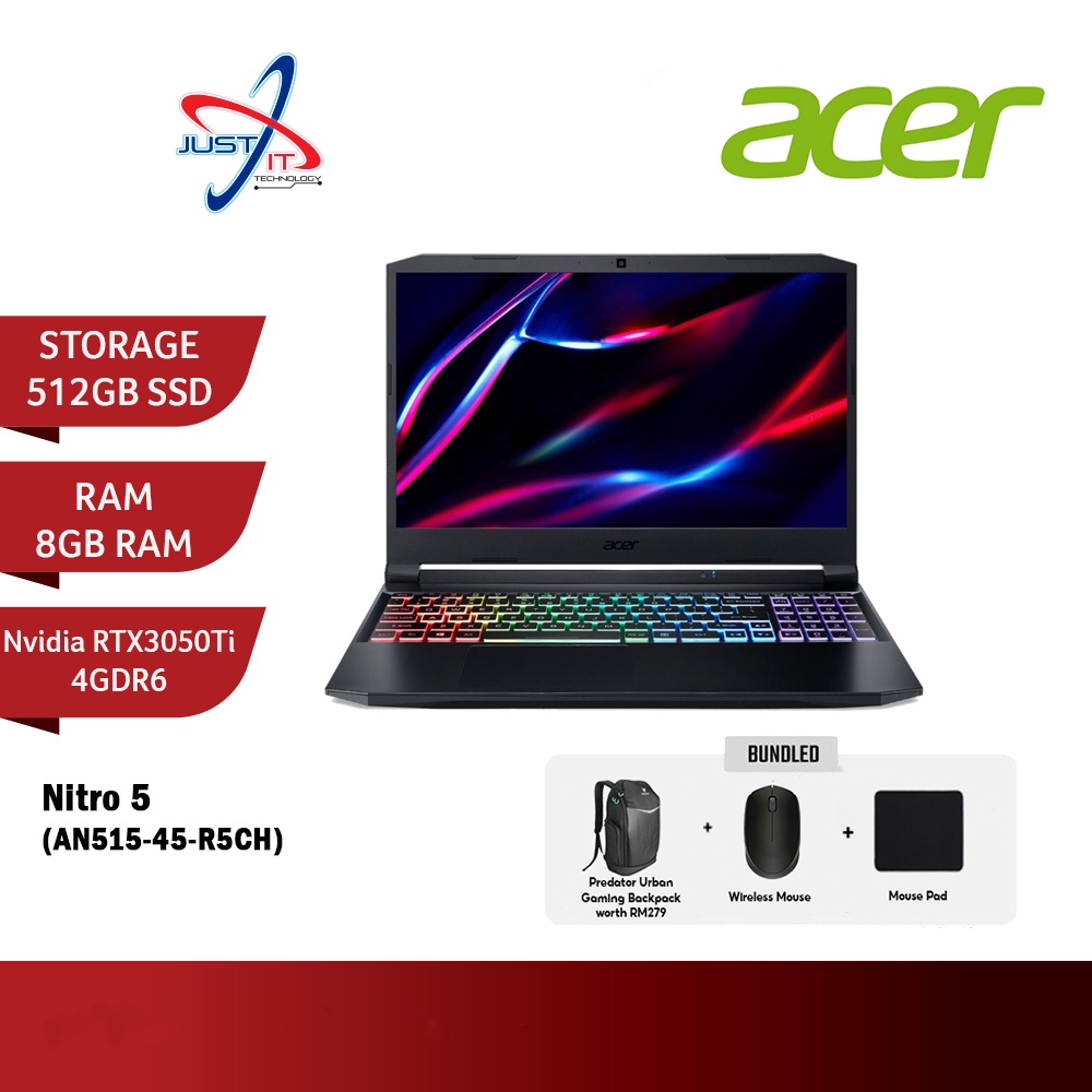Acer Nitro 5 AN515-44 Price in Malaysia & Specs - RM3910 | TechNave