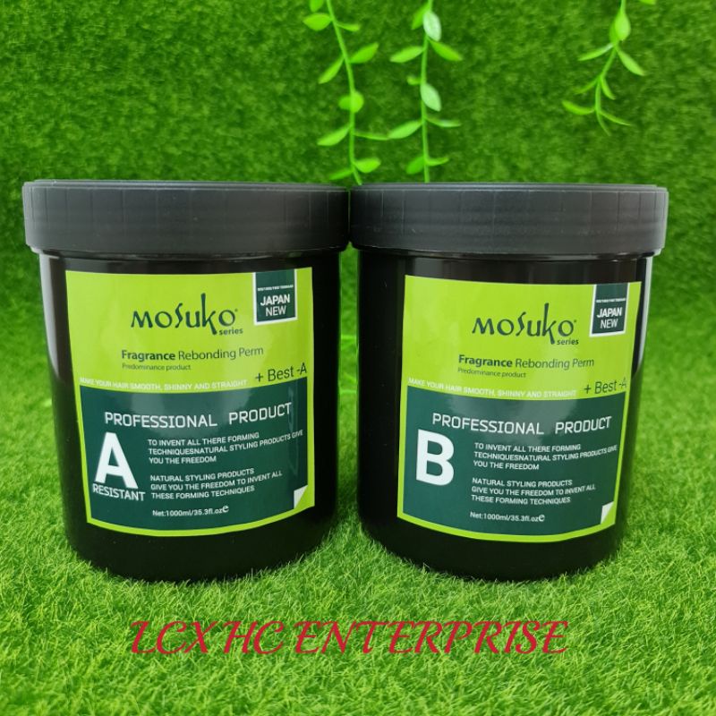 Mosuko Fragrance Rebornding cream 1 & 2 Neutralizer - 1000ml | Shopee ...