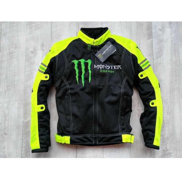 MONSTER Racing Safety Riding Jacket (NEW Design) | Shopee Malaysia
