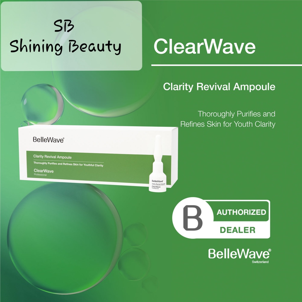 BELLEWAVE Clarity Revival Ampoule 3ml x 7 Ampoules ( Clearwave )( Exp ...