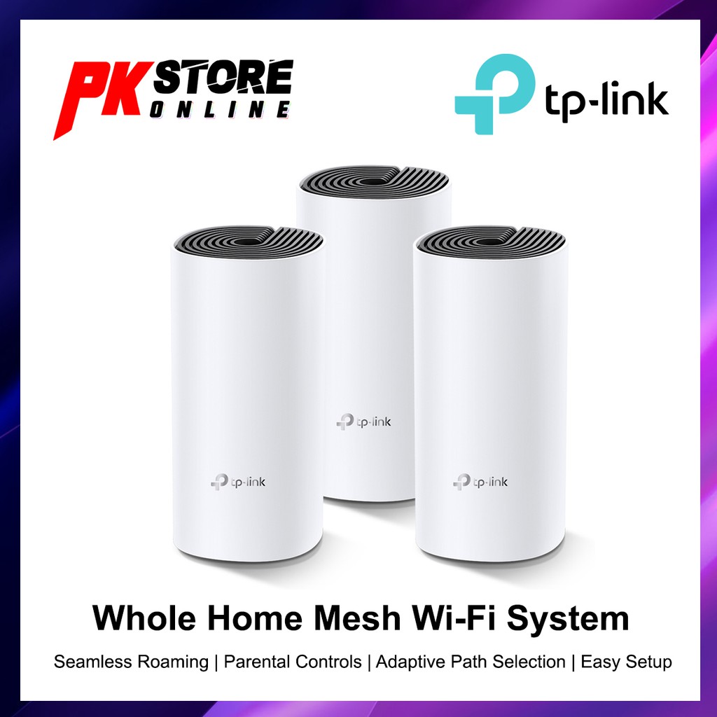 AC1200 WHOLE HOME WESH WI-FI SYSTEM DECO M4(3-PACK) | Shopee Malaysia