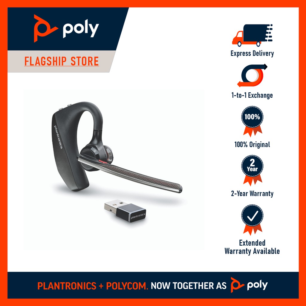 Poly/Plantronics MOBILE BLUETOOTH Earphone (VOYAGER 5200 SERIES ...