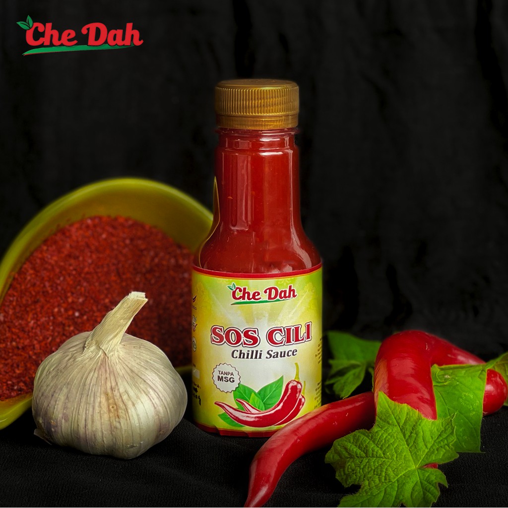 Sos Cili Che Dah (botol kecil - 200g) | Shopee Malaysia