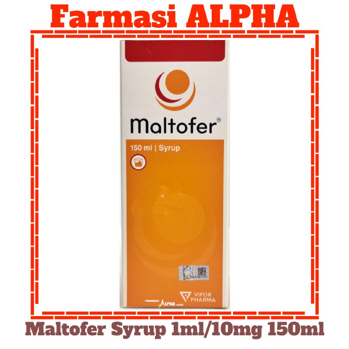 Maltofer Iron Syrup 150ml (1ml/10mg) | Shopee Malaysia