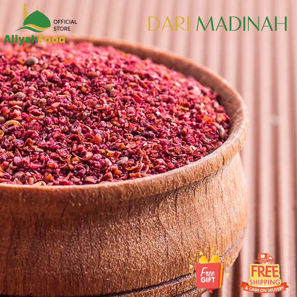 Aliyah Food Turkish Sumac Herb 1kg (Fresh) | Shopee Malaysia