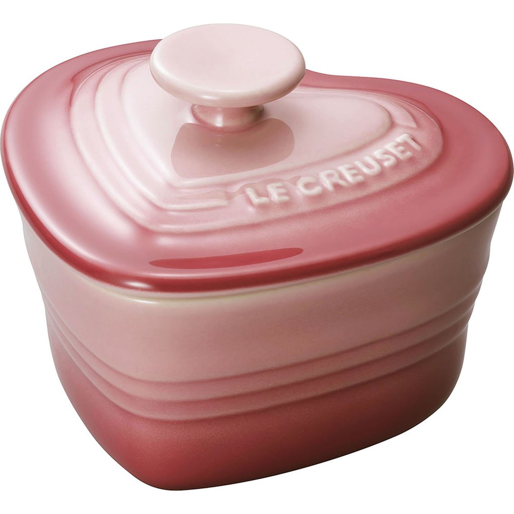 LE CREUSET Heart Ramekin with Lid (Rose Quartz) | Shopee Malaysia