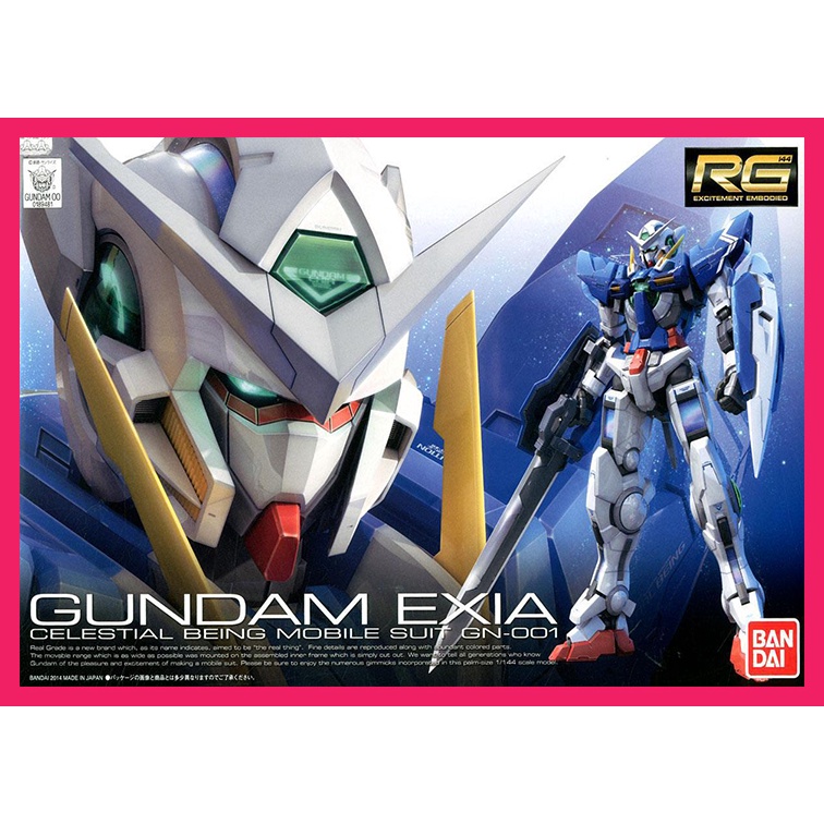 READY STOCK BANDAI RG 1/144 GN-001 Gundam Exia | Shopee Malaysia