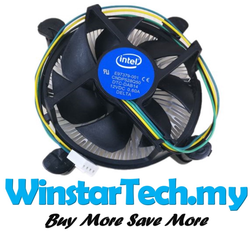 Intel Socket LGA 775 1150 1151 1155 1156 Heatsink Fan HSF CPU Processor ...