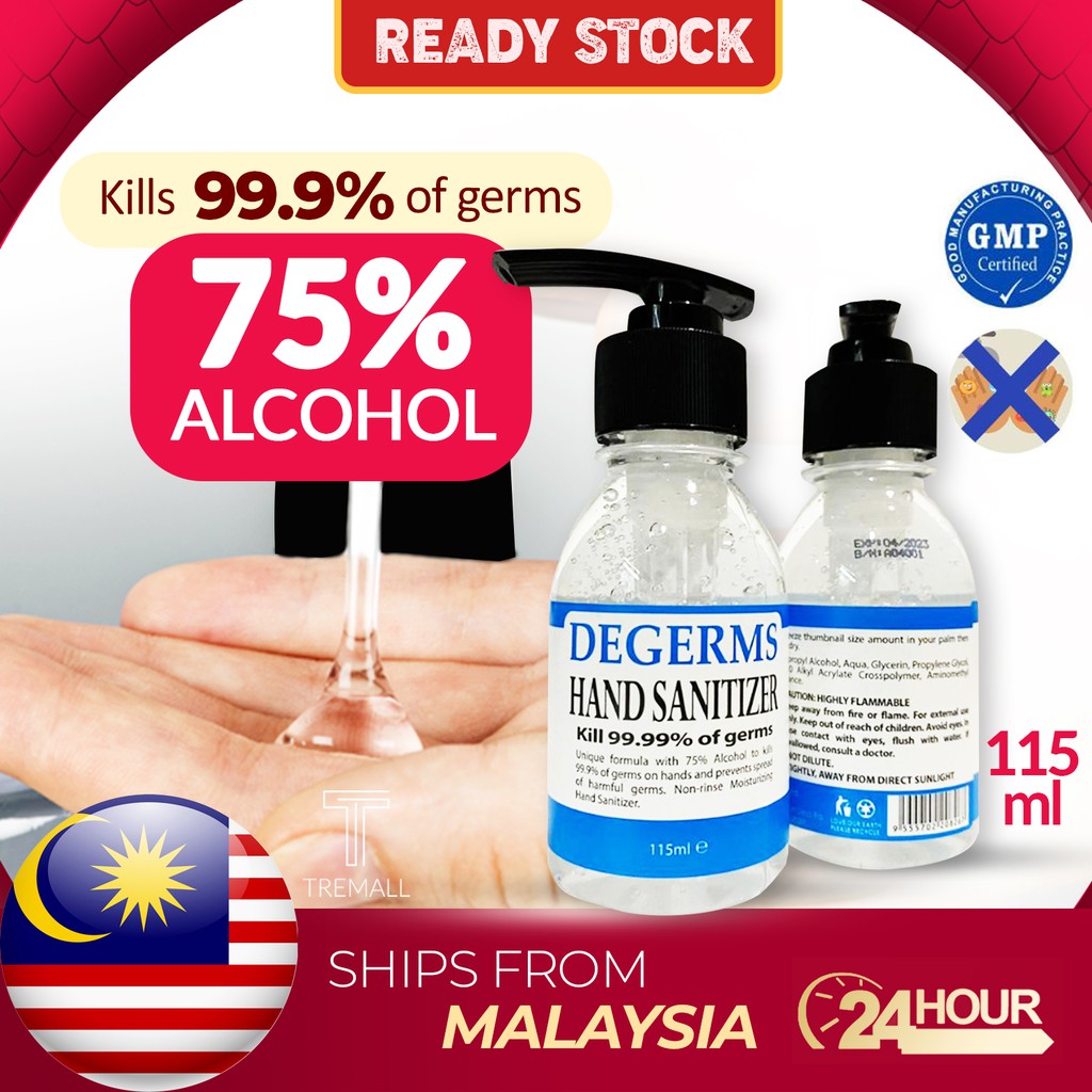 { READY STOCK } 100 % Original hand sanitizer 115 ml with Fragrance ...