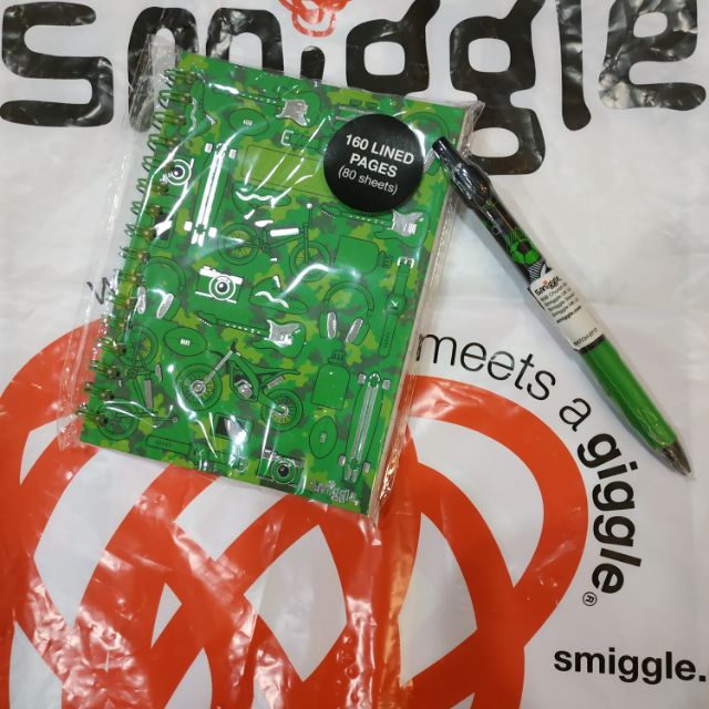 Original Smiggle Note Book & Pen | Shopee Malaysia