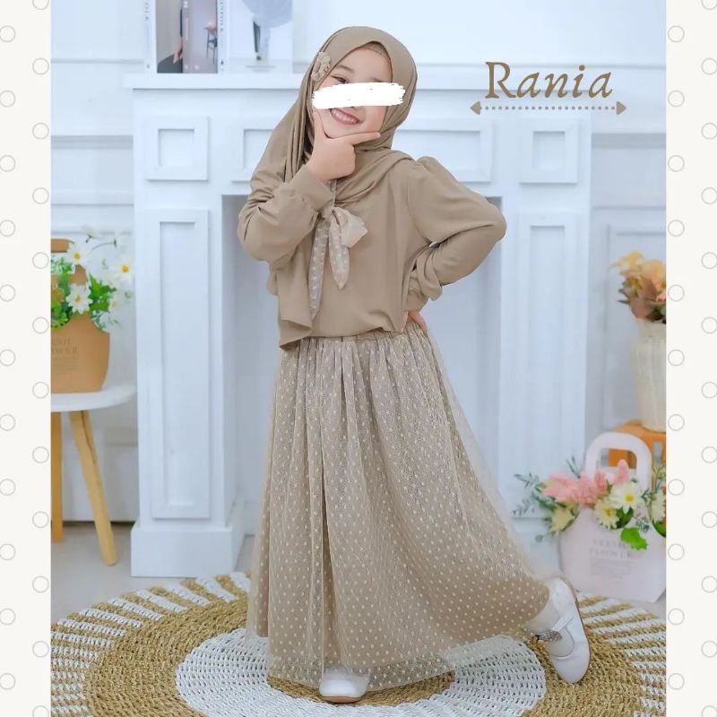 Rania Child Suit Responsibility Set 3in1 | Blouse + Skirt + Instant ...