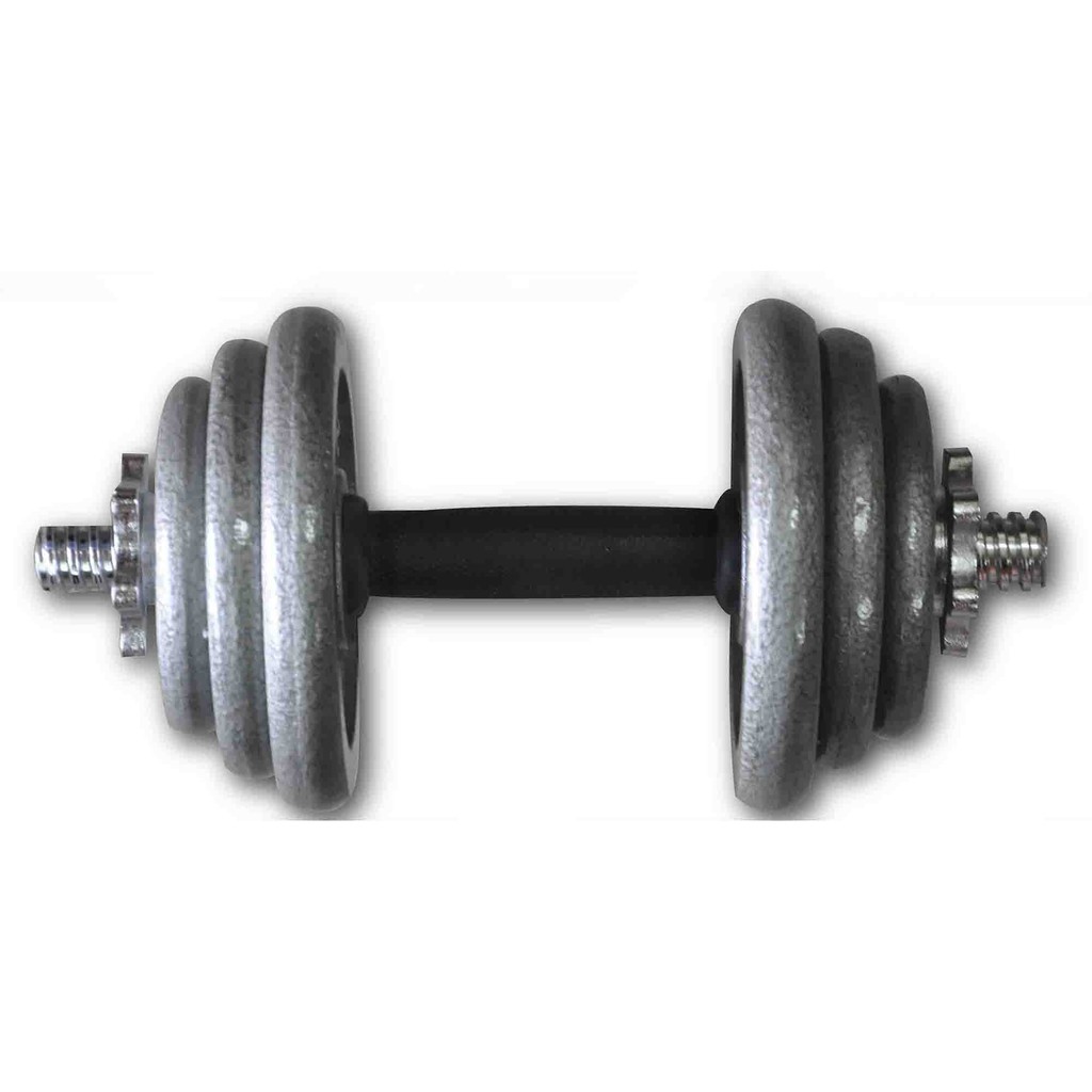 Dumbbell 10 KG With Rubber Handle | Shopee Malaysia