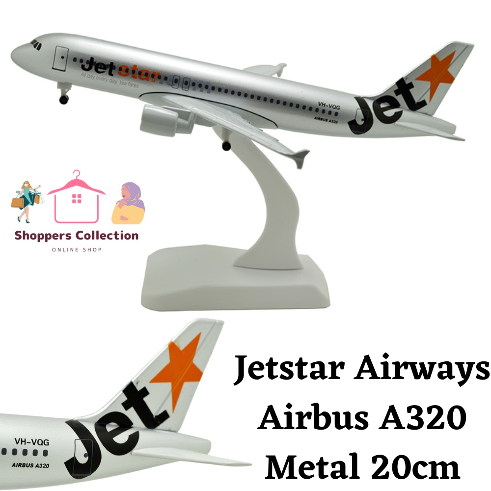 Jetstar Airways Airbus A320 Alloy Metal Airplane Model Civil Aircraft ...