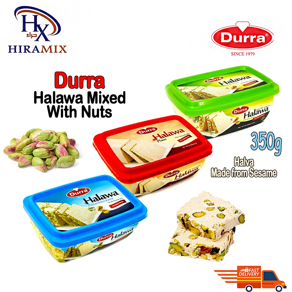 Durra Halva Halwa Pistachio | Halawa Plain | Extra Pistachio ...