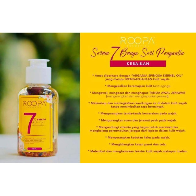 ROOPASERUM7BUNGA(ALHAALFA) | Shopee Malaysia