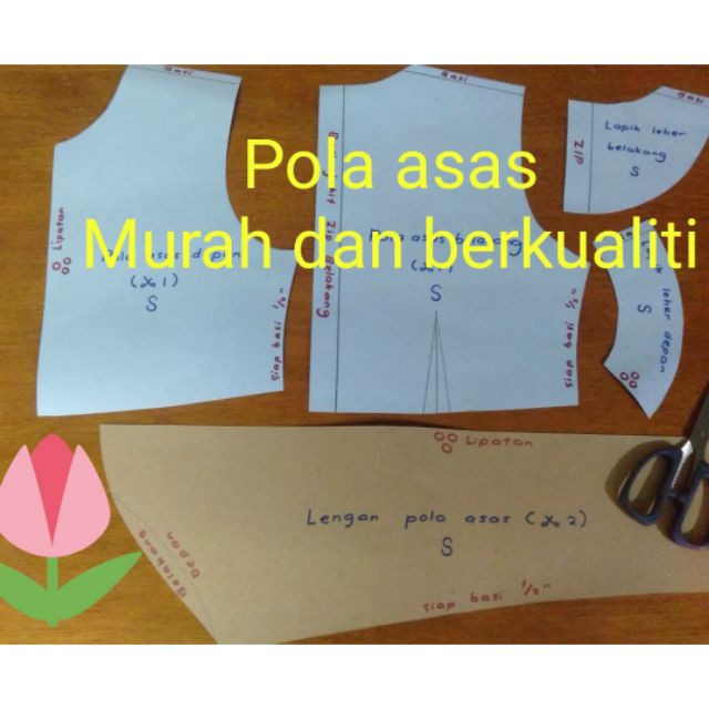Set pola asas dewasa dan kanak-kanak | Shopee Malaysia