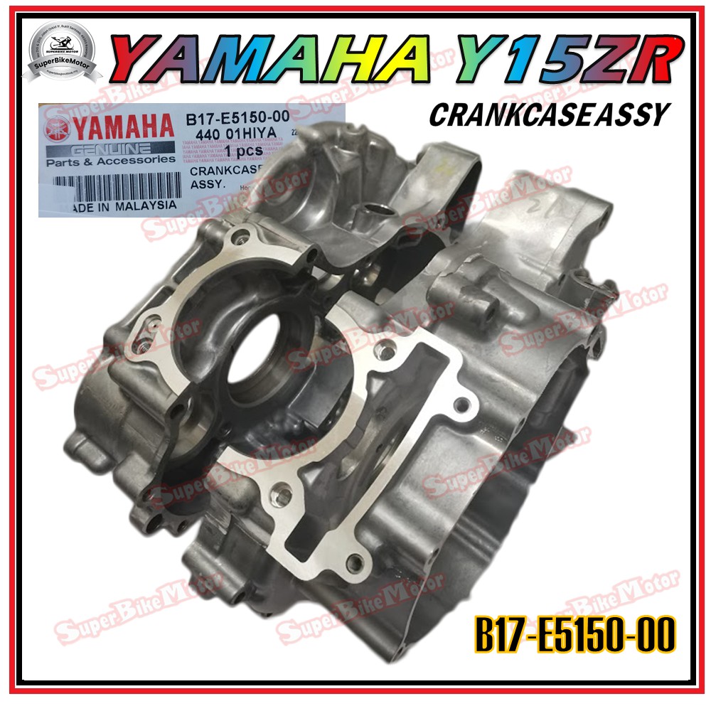 YAMAHA Y15ZR - 100% ORIGINAL YAMAHA Crankcase Assy / Crankcase Set - [B17-E5150-00] | Shopee ...