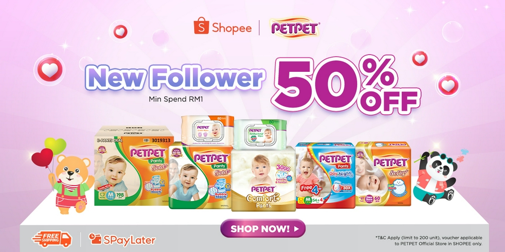 PetPet Official Store Online, November 2022 | Shopee Malaysia