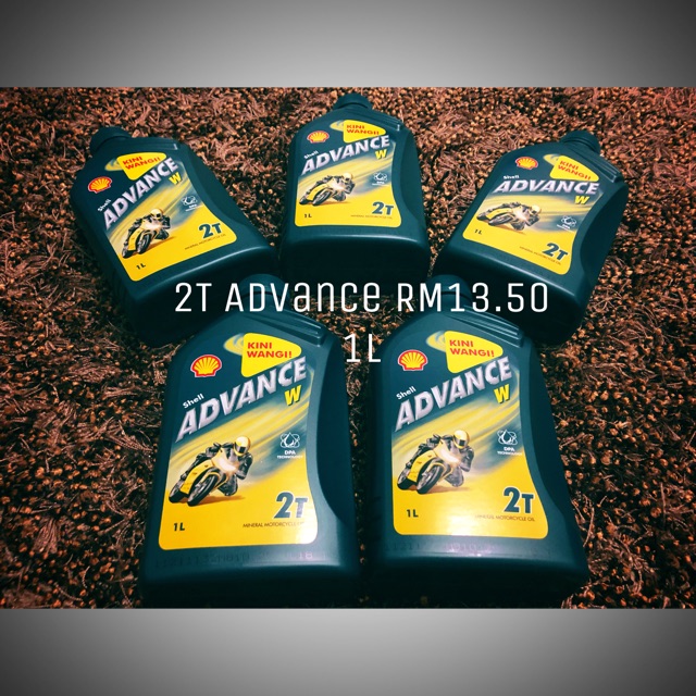 Shell Advance 2T 1L | Shopee Malaysia