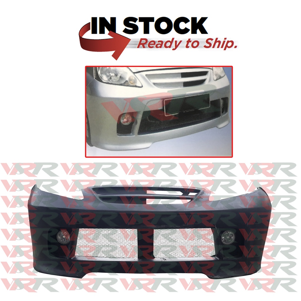 Perodua Viva (2007-2014) SPORTIVO Style Front Bumper With Lamp ...