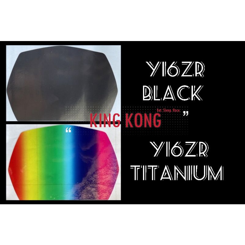 Y16 Y16zr Tinted Meter Black / Titanium | Shopee Malaysia