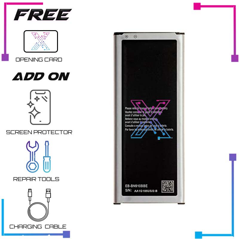 Xet For Battery Samsung Galaxy Note 4 N910 N910s Eb Bn910bbk 3220
