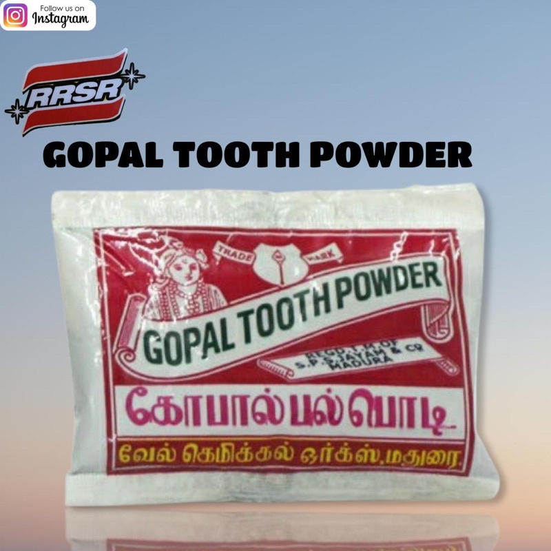 Gopal Tooth Powder / Paal Podi | Shopee Malaysia