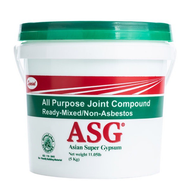 ASG Joint Compound (READY-MIX) (5KG) | Shopee Malaysia