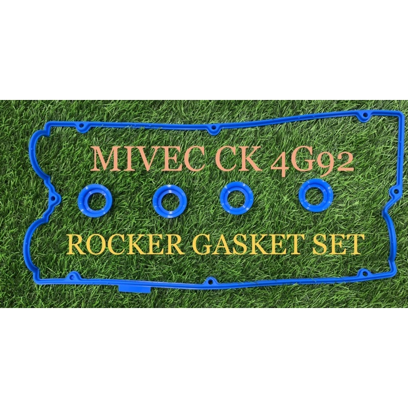 MITSUBISHI LANCER MIVEC GEN2 CK / CK4A 4G92 ROCKER COVER GASKET SILICON ...