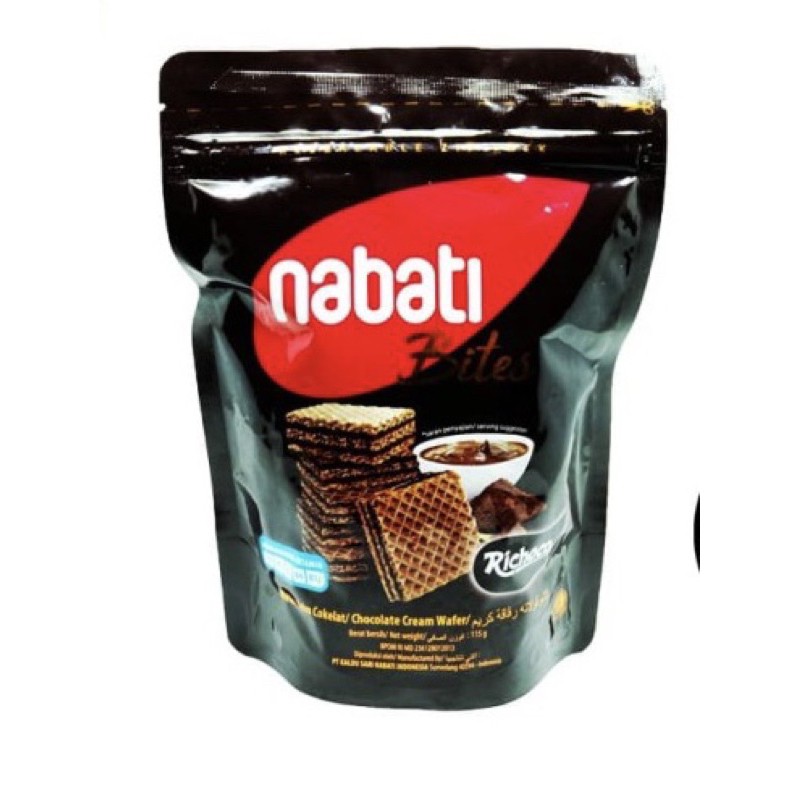 Nabati Chocolate wafer Bites (125g) ziplock bag | Shopee Malaysia
