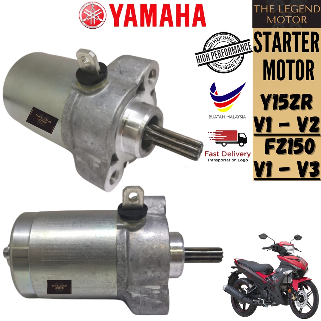 FZ150 Y15ZR Y15 FZ 150 STARTER MOTOR ASSY STATER MOTO ELECTRIC START ...