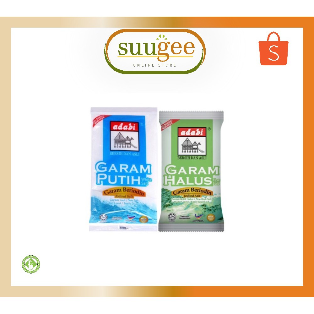 ADABI GARAM HALUS|GARAM PUTIH 400G | Shopee Malaysia