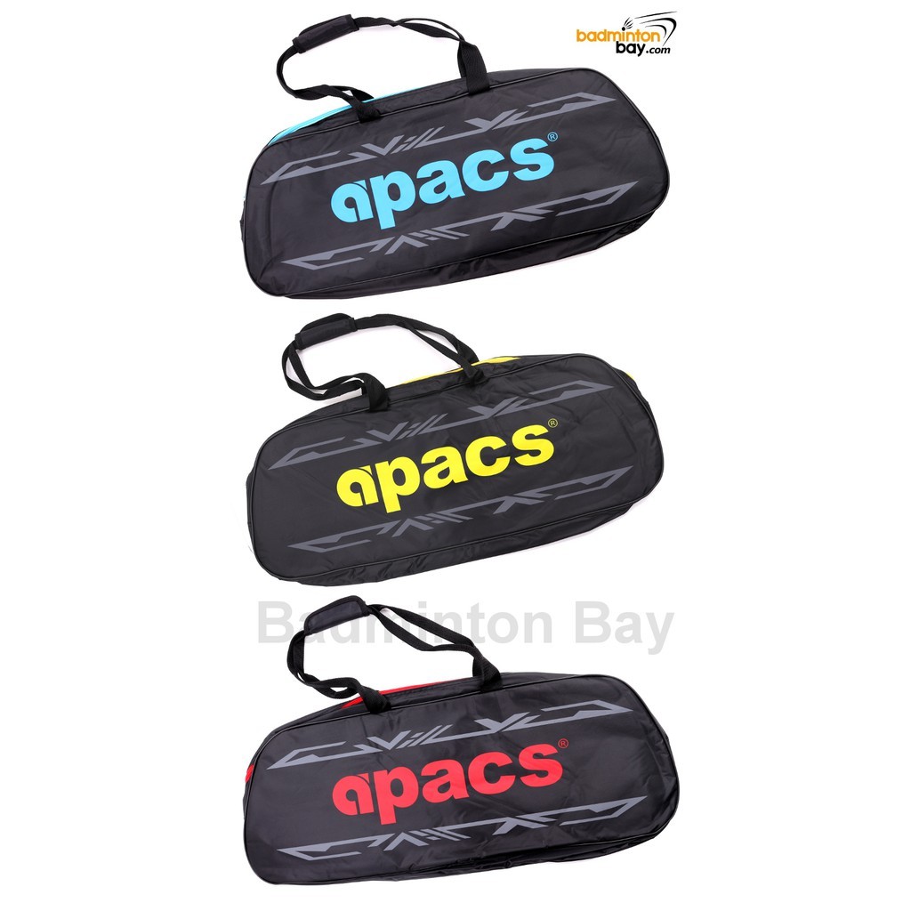 Apacs Single 1-Compartment Trapezoid-Shaped Padded Badminton Racket Bag ...