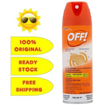 Off! / Off Mosquito Repellent Aerosol Spray 170g | Shopee Malaysia