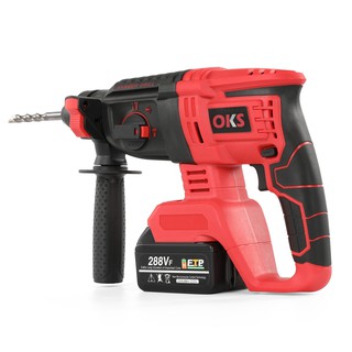 OKS Electric Hammer 3 Function Cordless Chisels Rotary Impact Drill ...