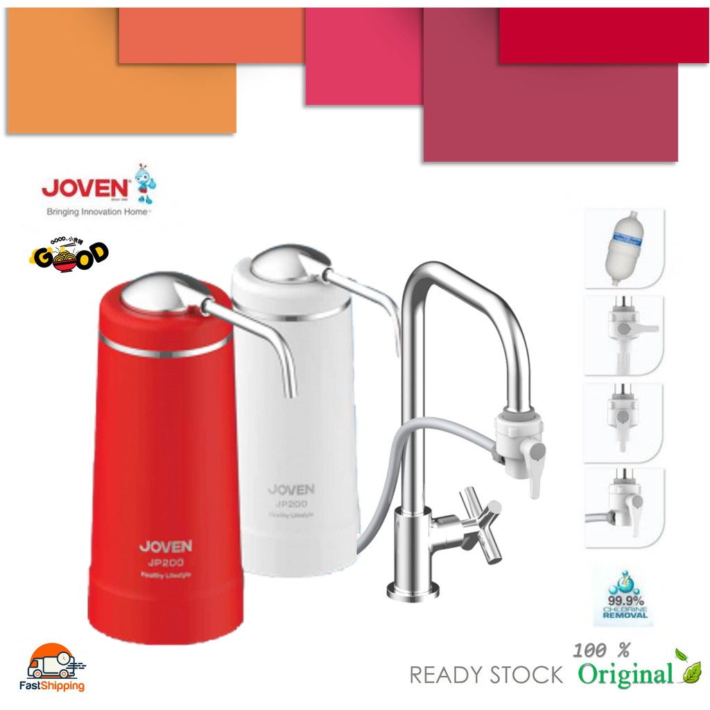 *Ready Stock*Joven JP200 Water Purifier / Water Filter (Red / White ...